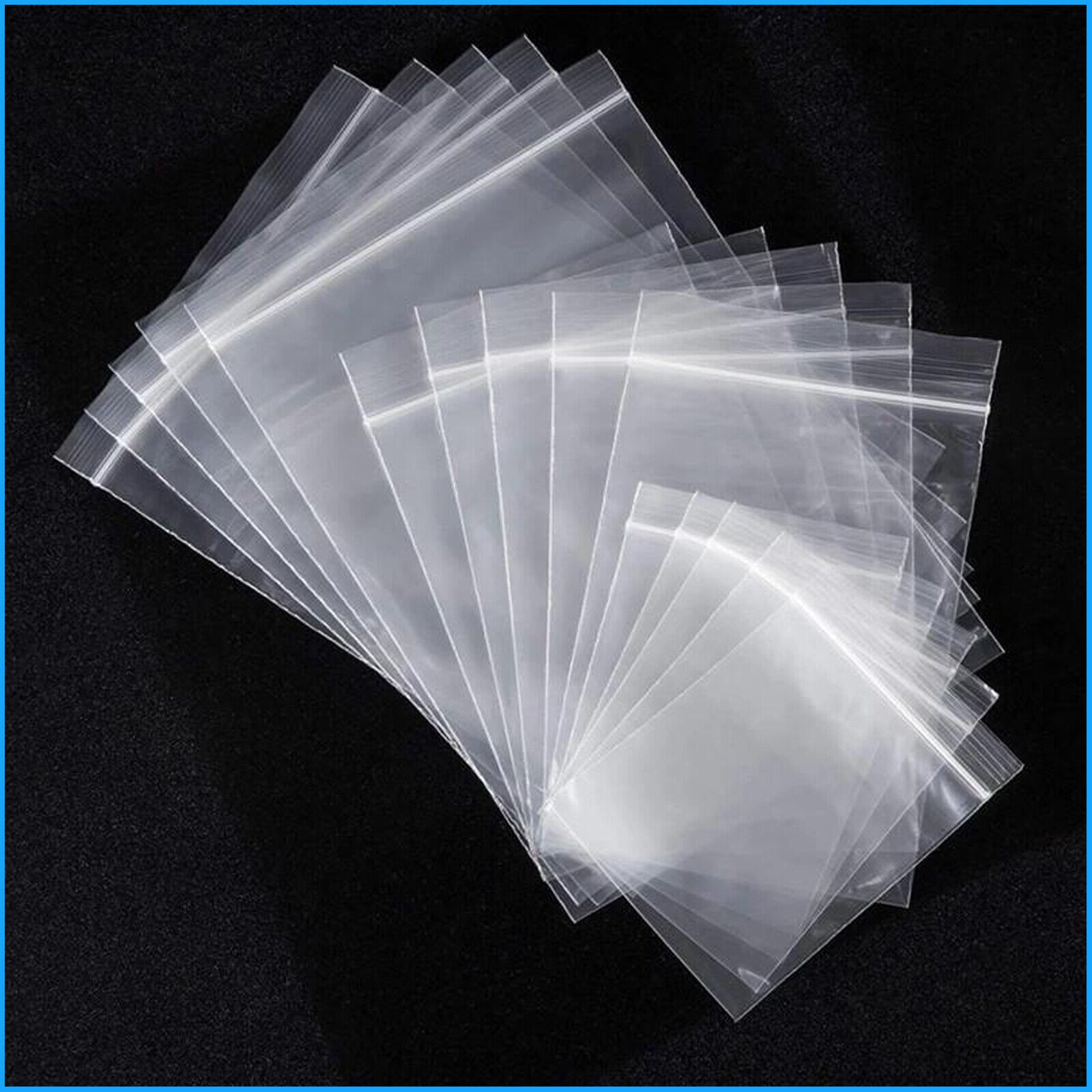 Resealable Plastic Bags Grip Seal Plastic Bags Plain Write On Panel ...